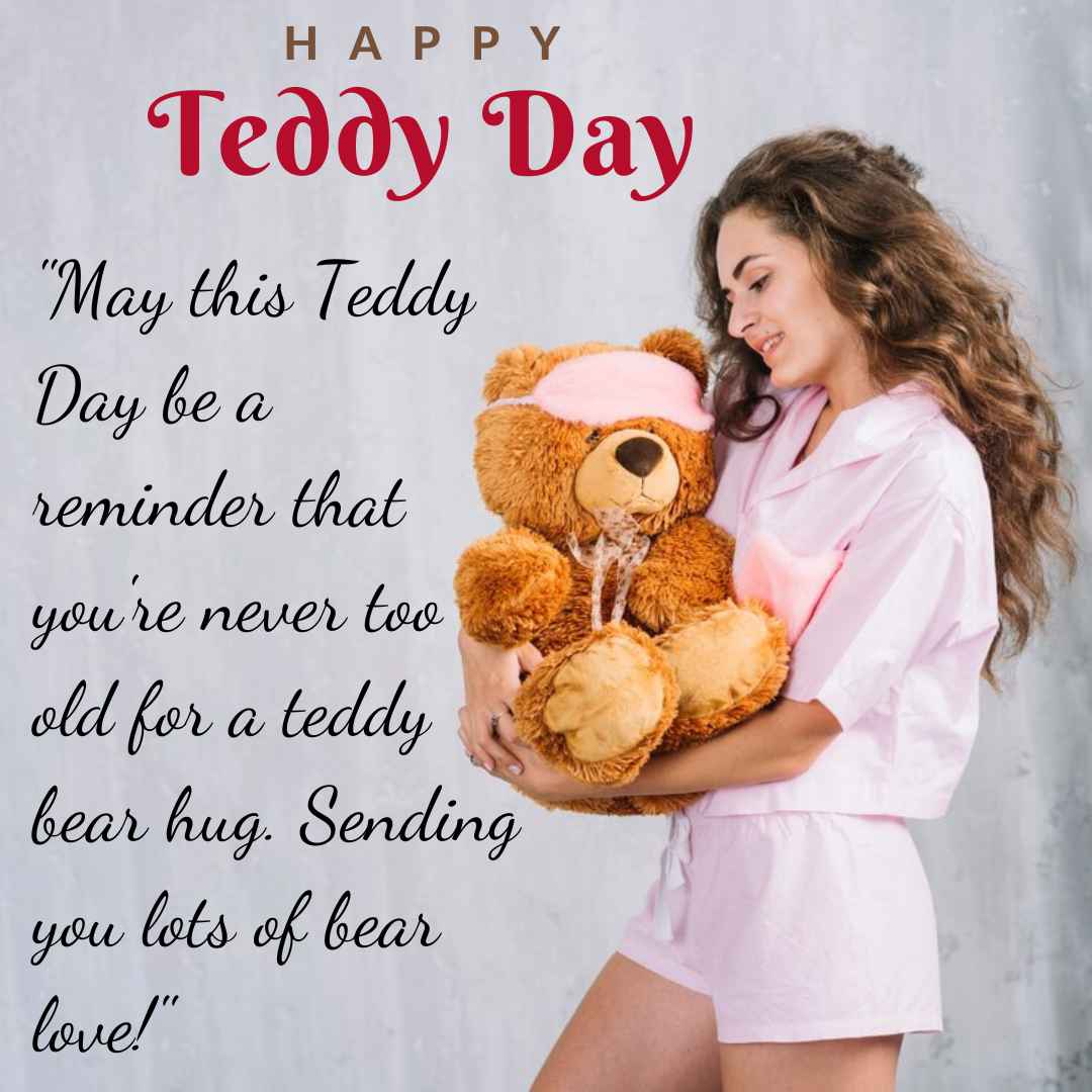 Teddy Day Wishes | Teddy Day Quotes | Teddy Day Images-2024 - WishingQuote