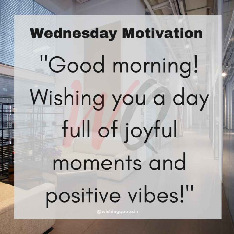 Top 50 Wednesday Morning Quotes In English - WishingQuote